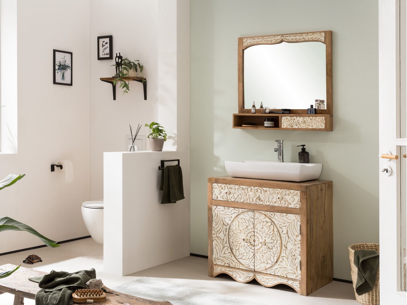 Badmöbel-Sets aus Holz kaufen » Bad-Sets