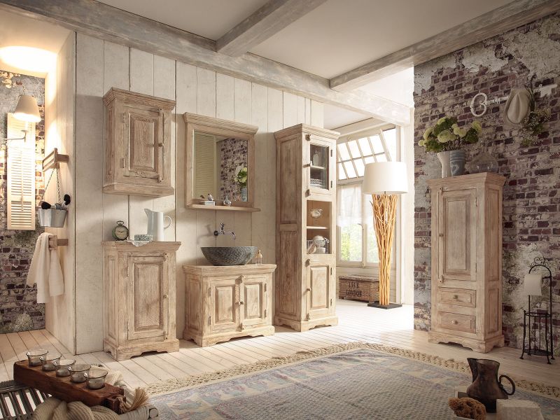 Badmöbel-Sets aus Holz kaufen » Bad-Sets